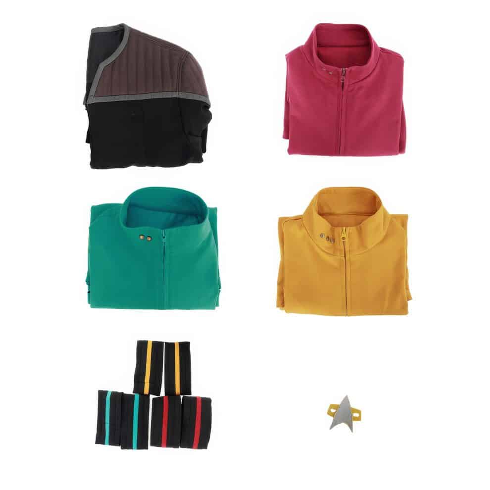 Deep Space 9 Starfleet Crewman Uniform With Communicator Pin ...
