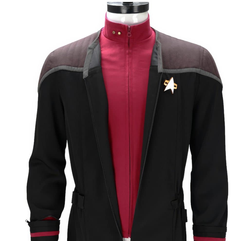 Deep Space 9 Starfleet Crewman Uniform With Communicator Pin ...